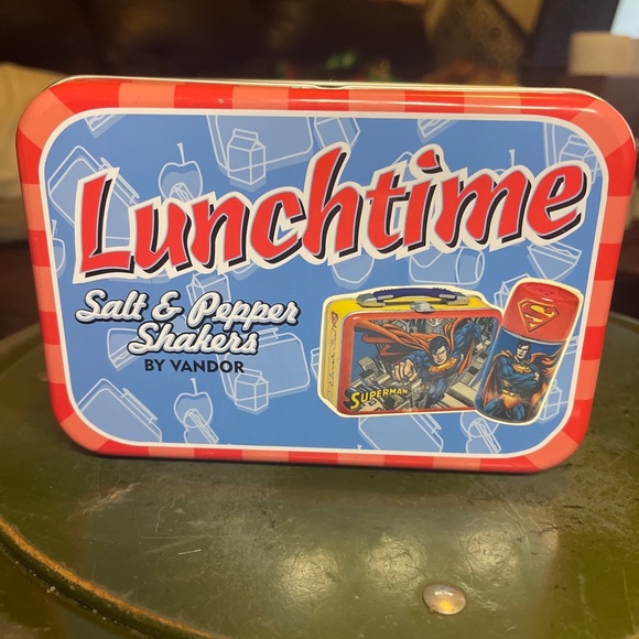 DC Comics | Toys | Dc Comics Superman Lunchtime Salt And Pepper Shakers ...